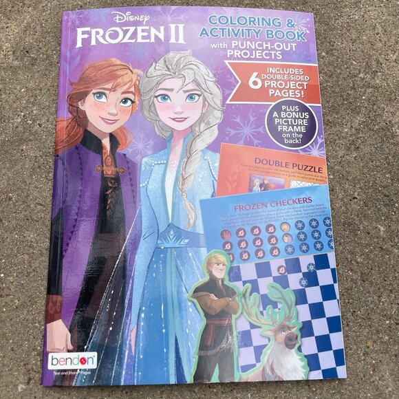 Bendon | Other | Frozen 2 Coloring And Activity Book | Poshmark